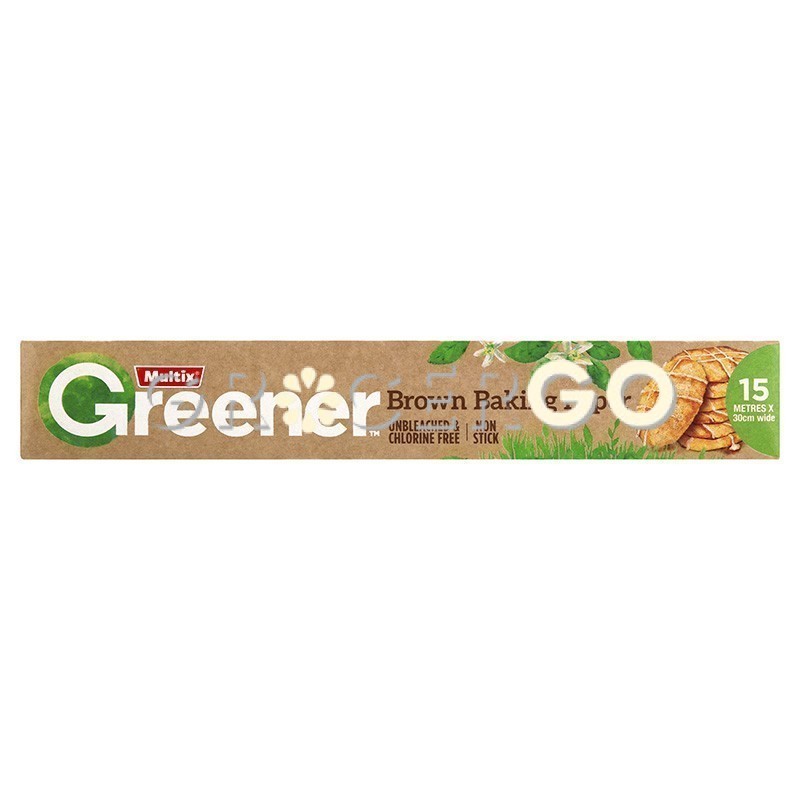 Multix Greener Brown Baking Paper (15m x 30cm) | Shopee Singapore