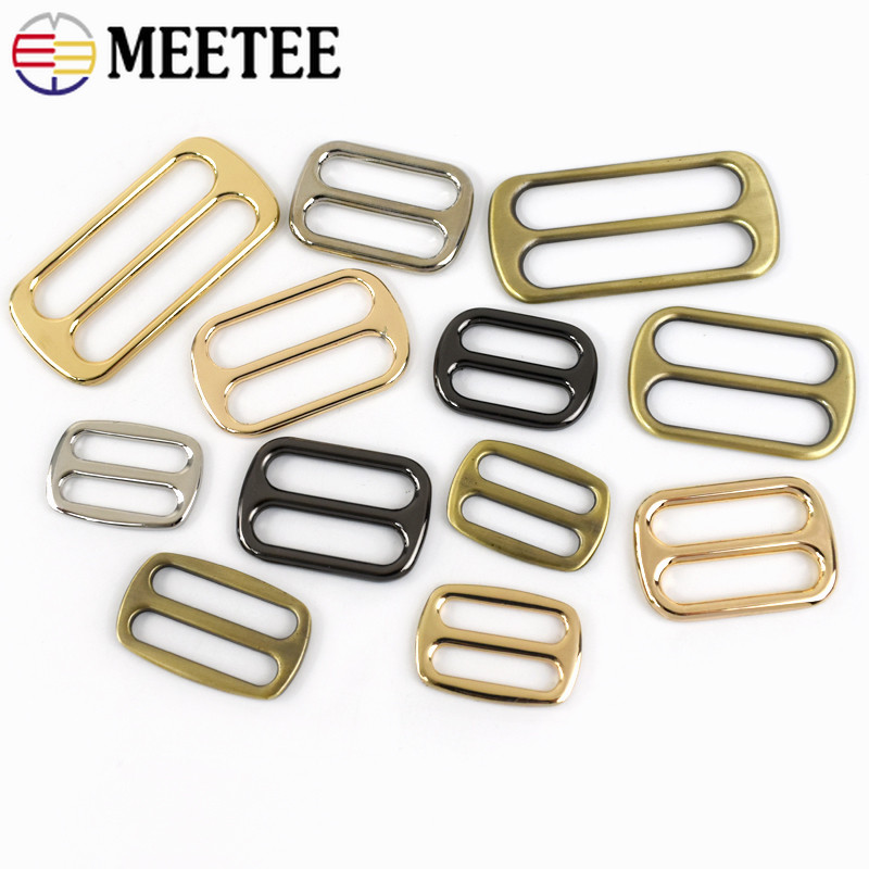 1Pc 12-50mm Metal Bag Backpack Adjustable Buckle for Webbing Strap Tri ...