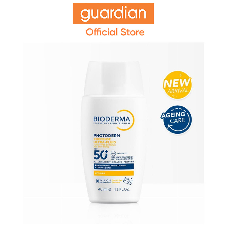 Bioderma Photoderm XDefense Ultra-fluid Hydrating Detox Sunscreen SPF50 ...