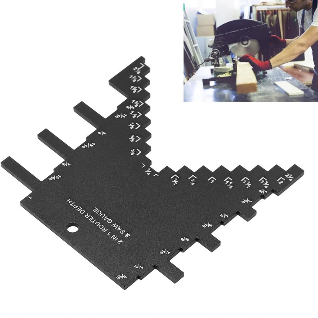 Step Depth Gauge 2 In 1 Accurate Markings For Router Table Saw ...