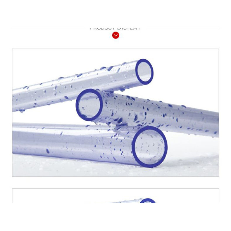 Transparent PVC pipe UPVC water pipe Transparent pipe Fish pipe pipe ...