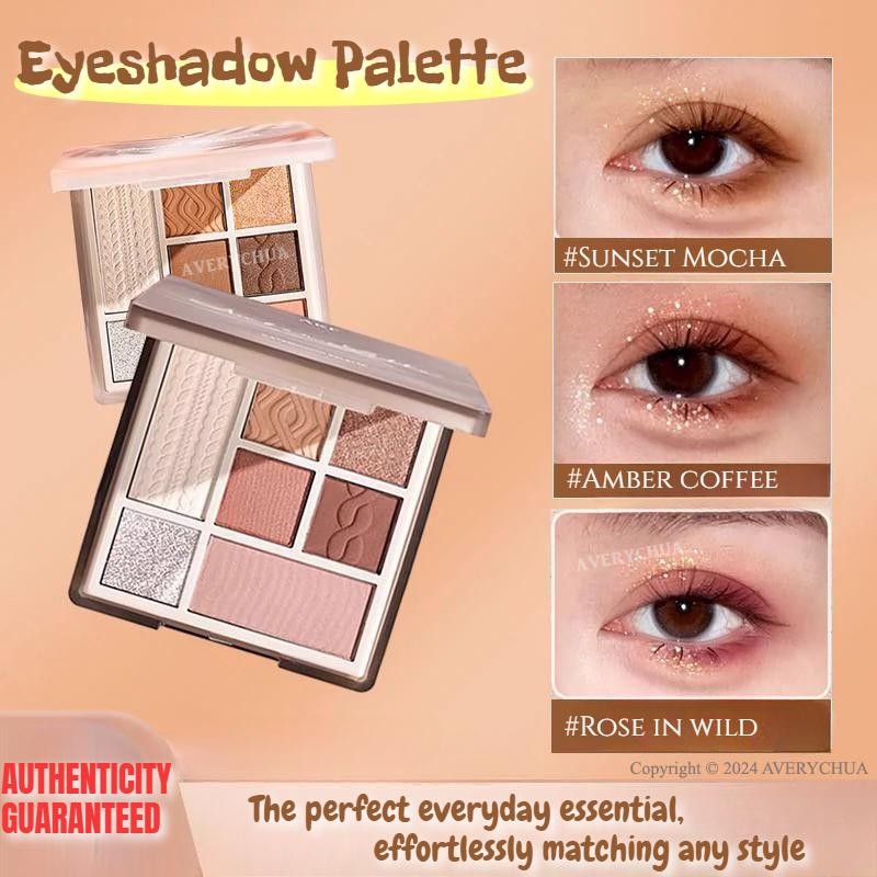 Ready Stock AKF Eyeshadow Palette 7 Color Multi-Shade Matte Eyeshadow ...