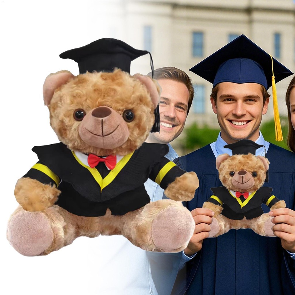 2025 Graduation Bear Plush Doll Cute Bear Plush Toy Congratulations on ...
