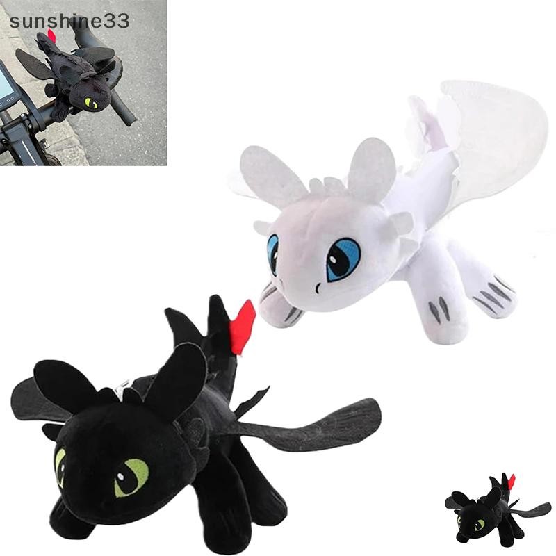 SY Dragon Car Accessory Toothless Little Dragon Doll Helmet Car ...