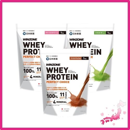 WINZONE Whey Protein Perfect Choice 3kg Mild Chocolate Flavor 1kg Sour ...