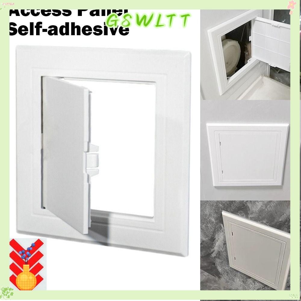 GSWLTT Access Panel Door, White Plastic Opening Flap Cover Plate ...