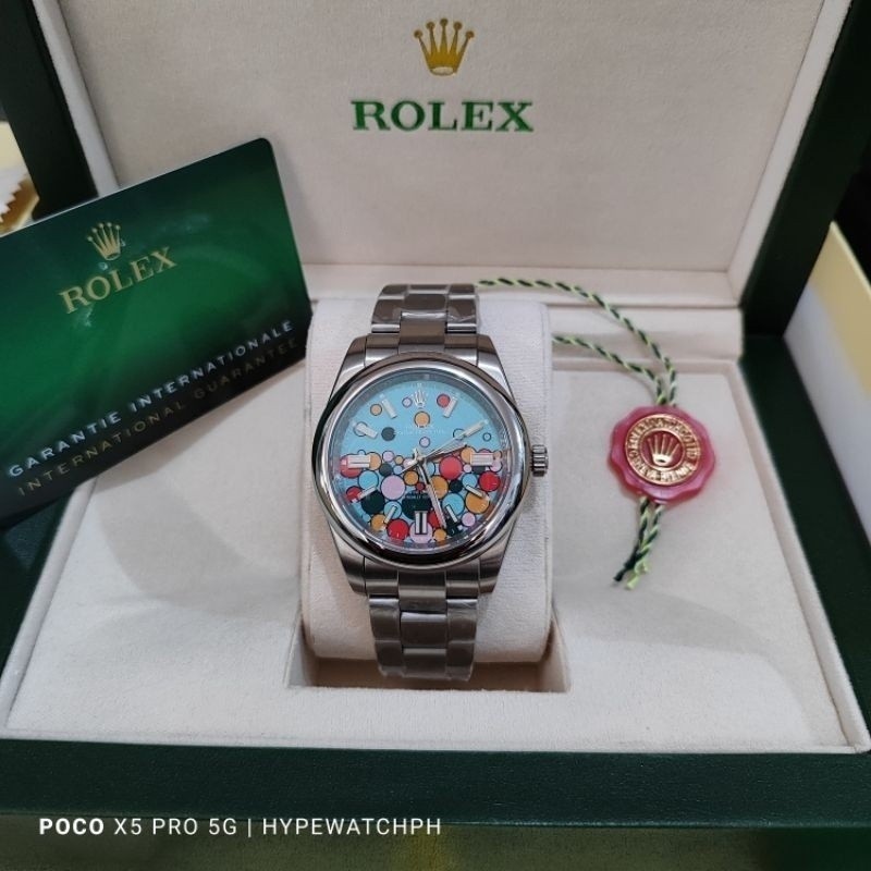Rolex 41mm Oyster Perpetual "Celebration Dial" new 2023 model automatic ...