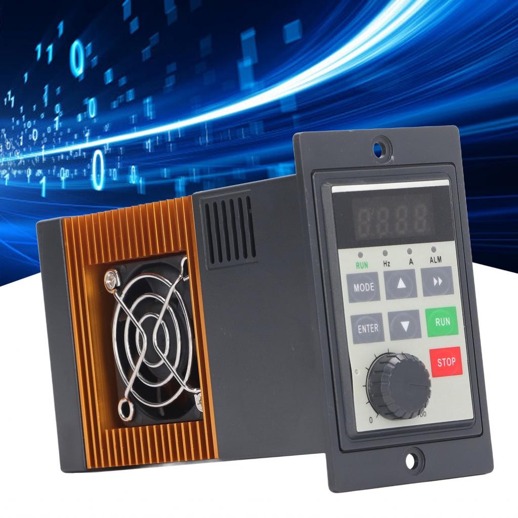 Supergoodsales Motor Inverter Controller Rs485 Communication Variable Frequency Drive 2 1a Under