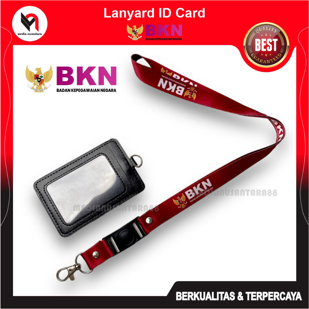 BKN ID Card Strap with State Secretariat Body Logo | Shopee Singapore