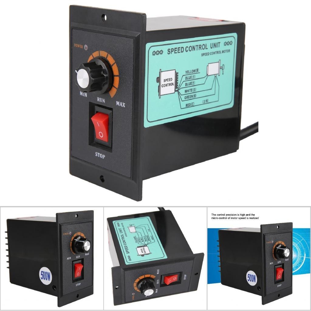 Motor Speed Controller AC 220V 50/60Hz Single Phase Electric Regulator ...