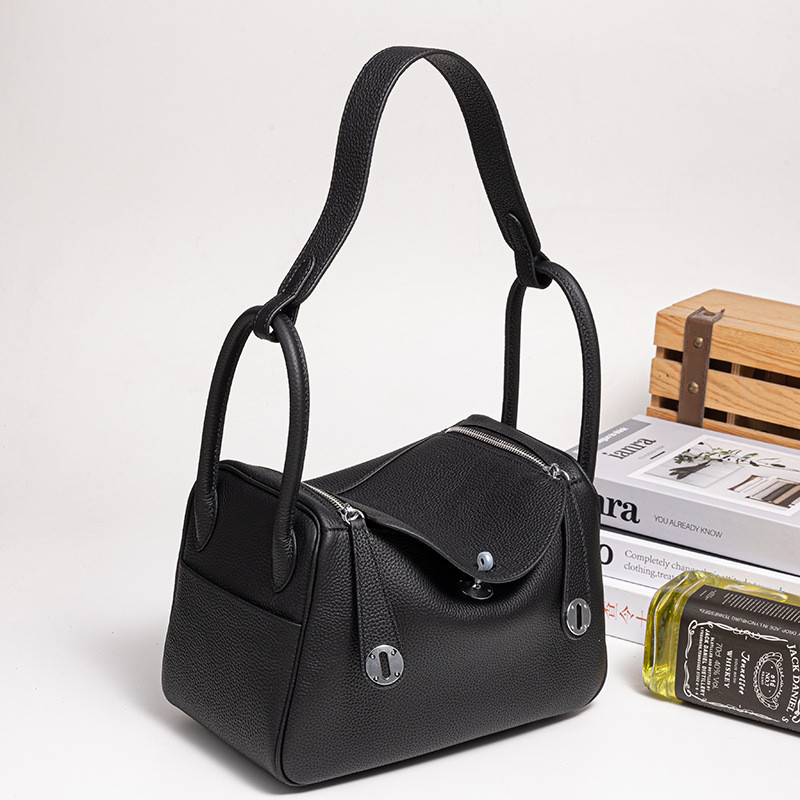 Genuine Genuine Leather Female Bag Lindi Bag First Layer togo Cowhide ...