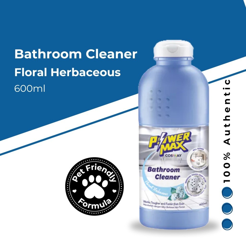 COSWAY POWERMAX Bathroom Cleaner (600ml) | Shopee Singapore