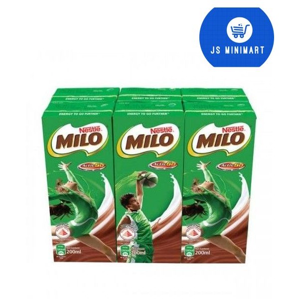 Milo Chocolate Malt Uht Packet Drink 6 x 200ml | Shopee Singapore