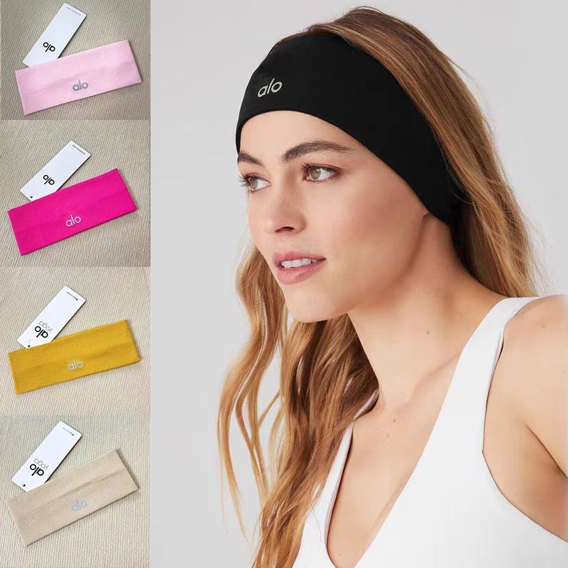 Reflective Logo alo Headband yoga Headband | Shopee Singapore