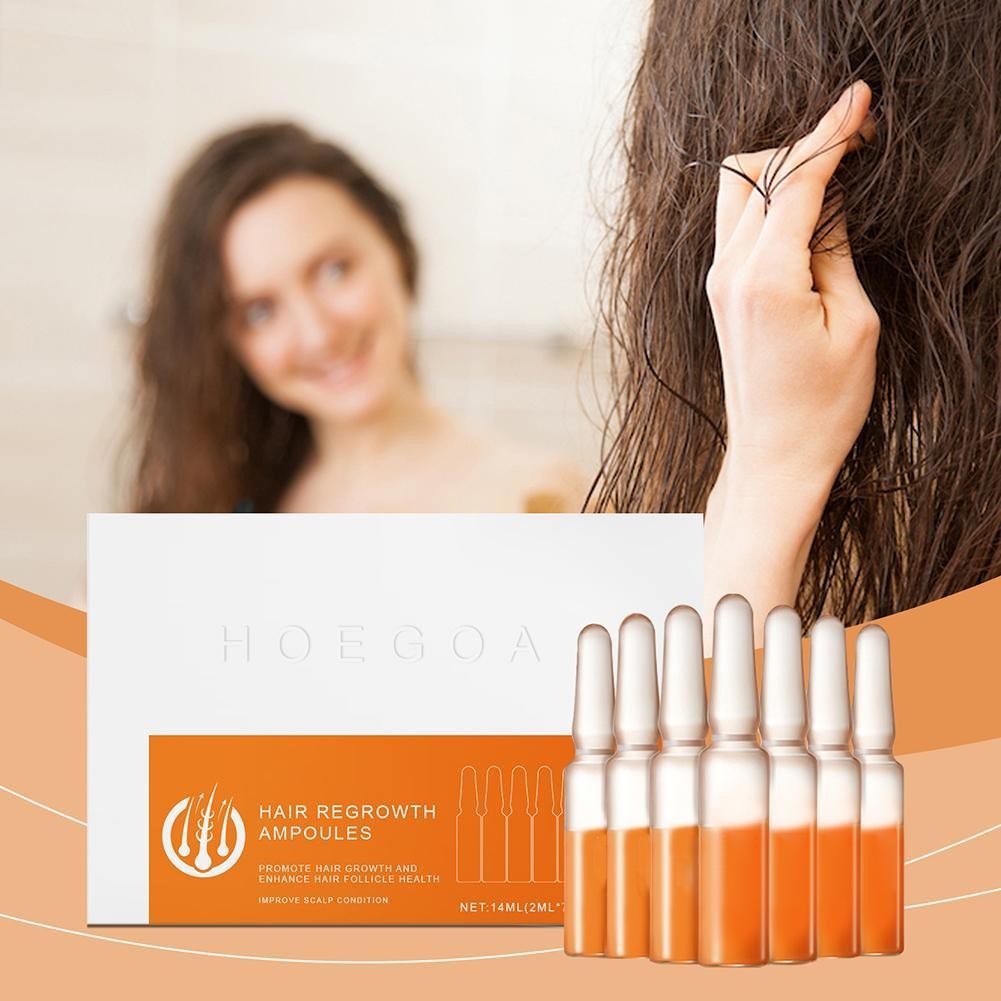 Hair Growth Serum Ampoule Nourishing Scalp Enhancing Health Nutritional ...