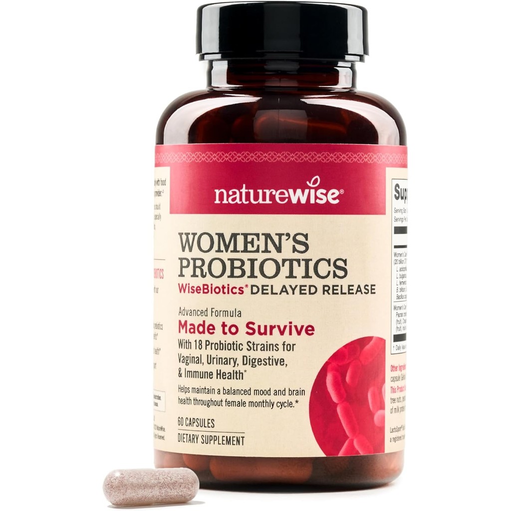 NatureWise Probiotics for Women - With Prebiotics and Cranberry ...