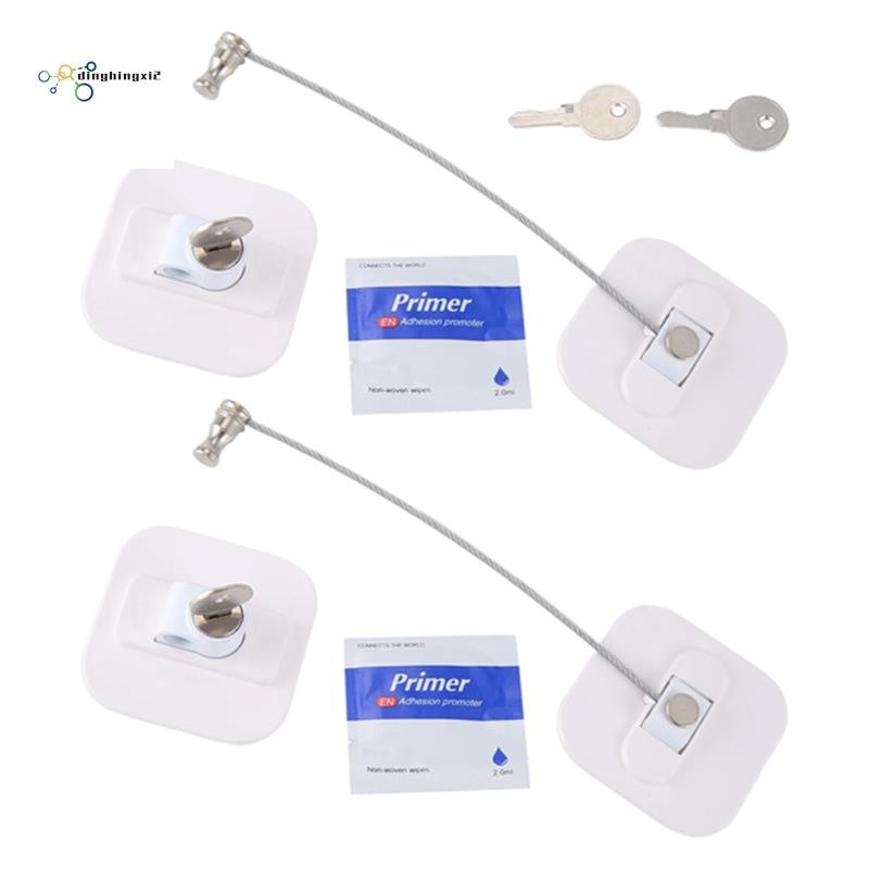 Refrigerator Lock, Mini Fridge Lock with Key for Adults, Lock for a ...