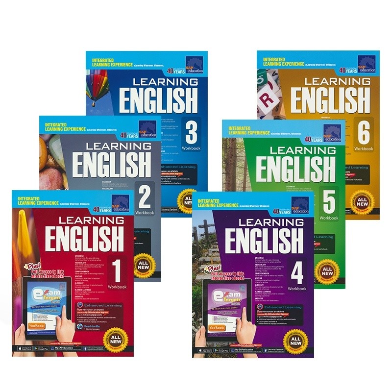 Singapore SAP English Exercise Book SAP Learning English Workbook 1 ...