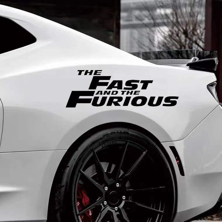 Car Modified Car Stickers Speed and Passion Personality English Body ...