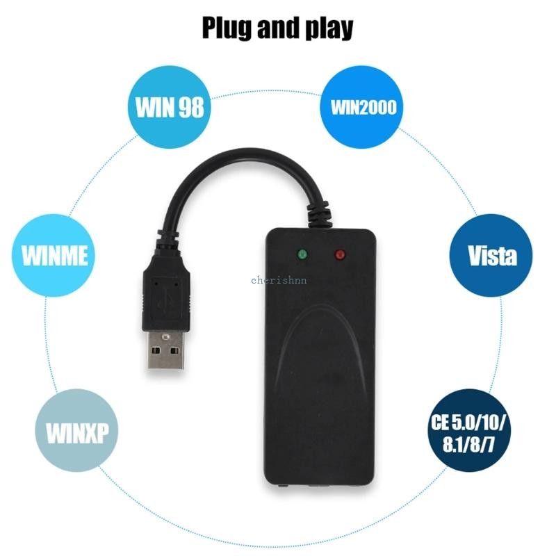 CH*【READY STOCK】 Fax Modem Single Dual Port USB2 0 56K External Modem ...