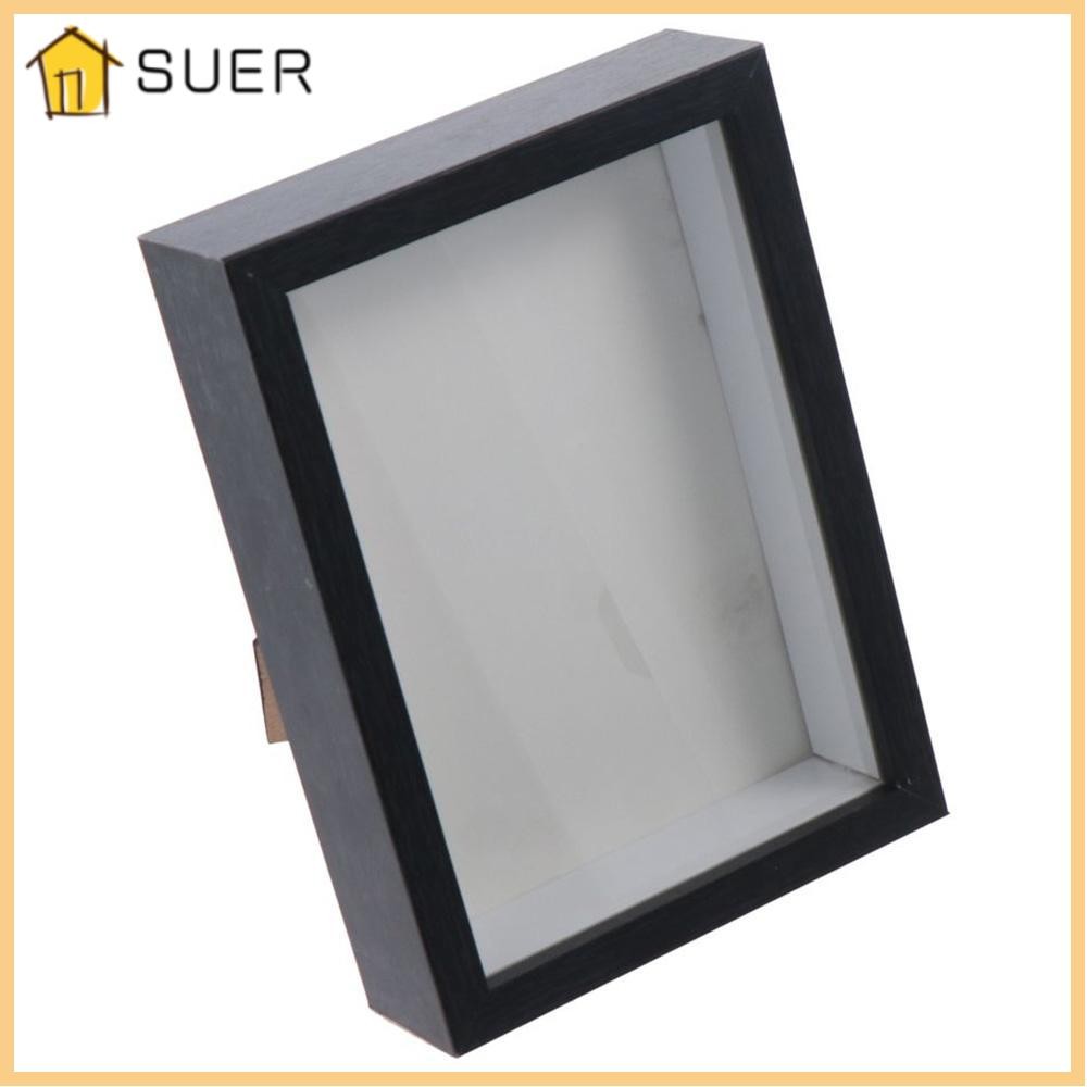 SUER Shadow Box Frame, Rectangular Multi-size Wooden Photo Frame ...