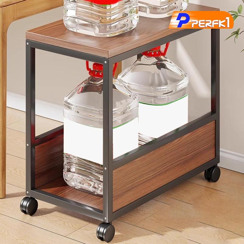 [Perfk1] Computer Tower Stand with 4 Casters Computer Host Stand ...