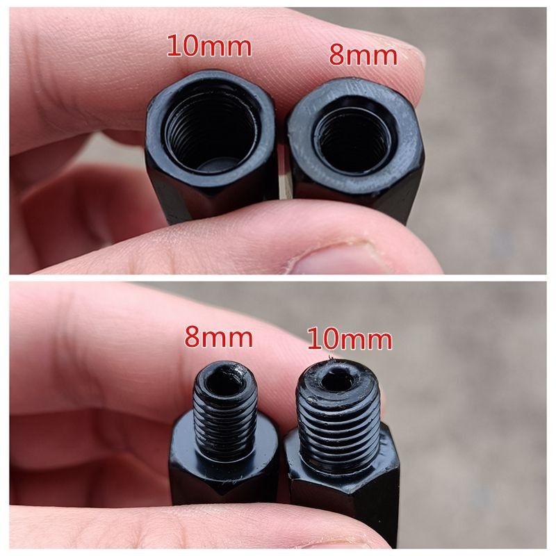 Oil Pipe Screw Adapter M8 to M10 Electric Vehicle Motorcycle Tricycle ...