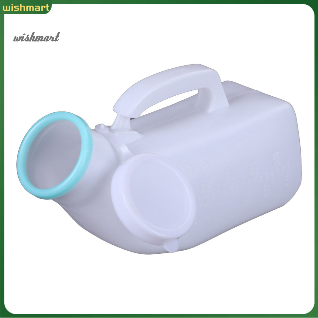 [WM] 1200 ML Male Urinal with Cap Reusable Plastic Urinal Pot Men ...