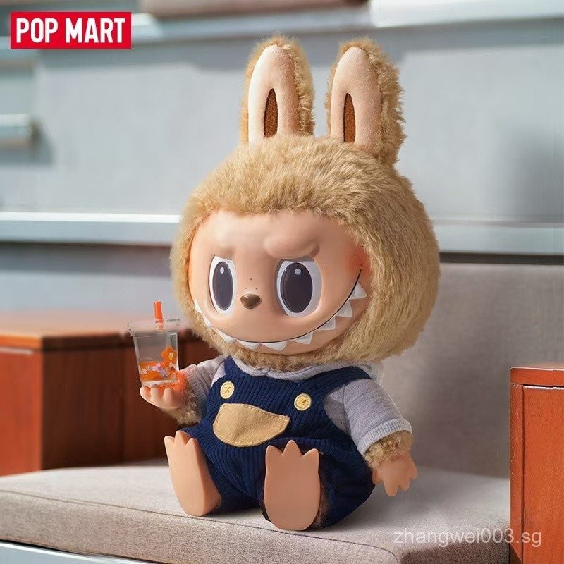 POPMART Pop mart LABUBU Generation Time to chill Vinyl Plush Doll Cute ...