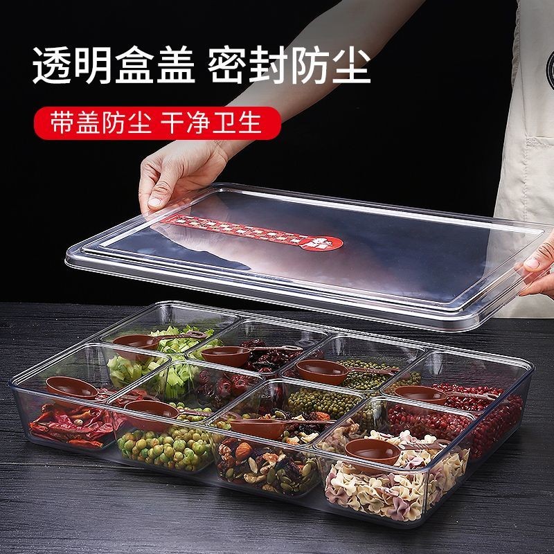 Transparent Condiment Dispenser Combination Suit8Gezuo Seasoning Box ...