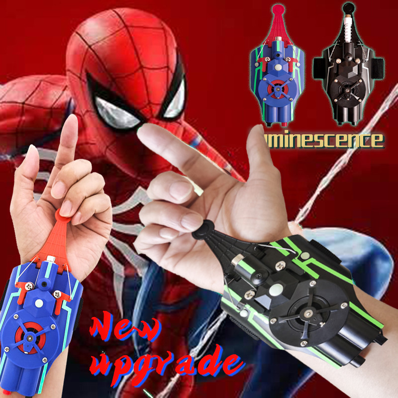 2025 Marvel Fully Automatic Peripheral Spiderman Web Shooters Spider ...