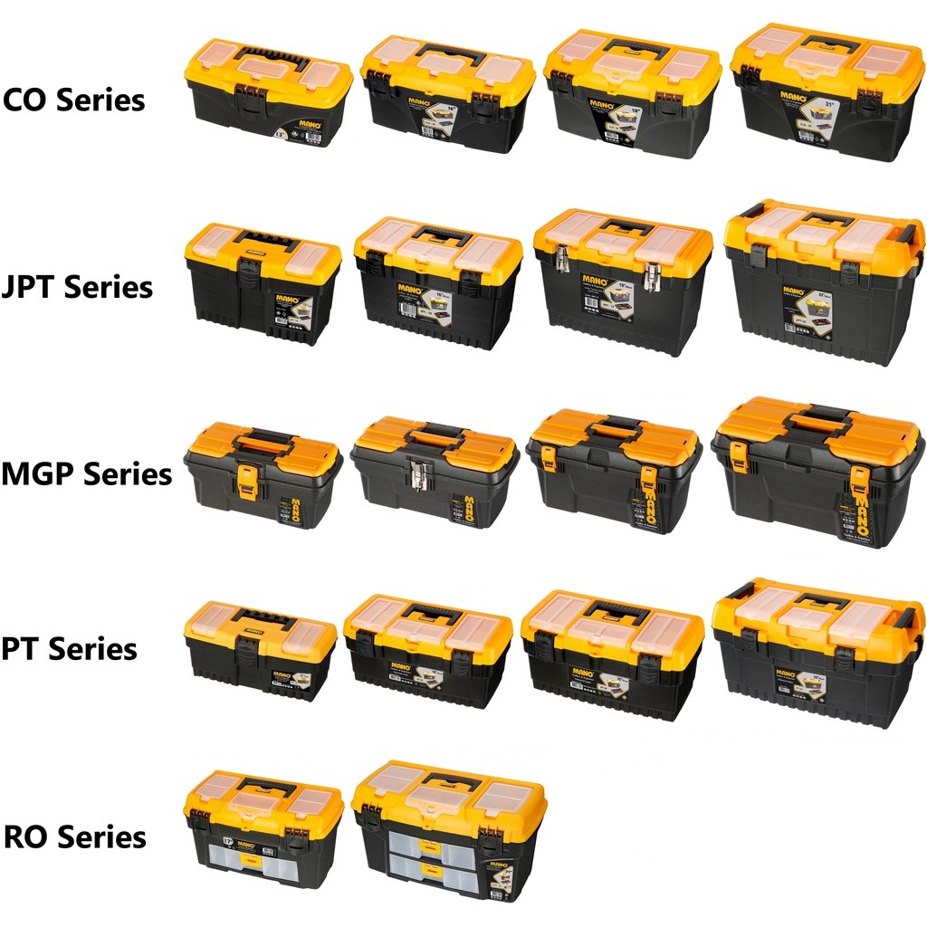 [SG STOCK] MANO PVC TOOL BOX Plastic Multifunction Purpose Hardware ...