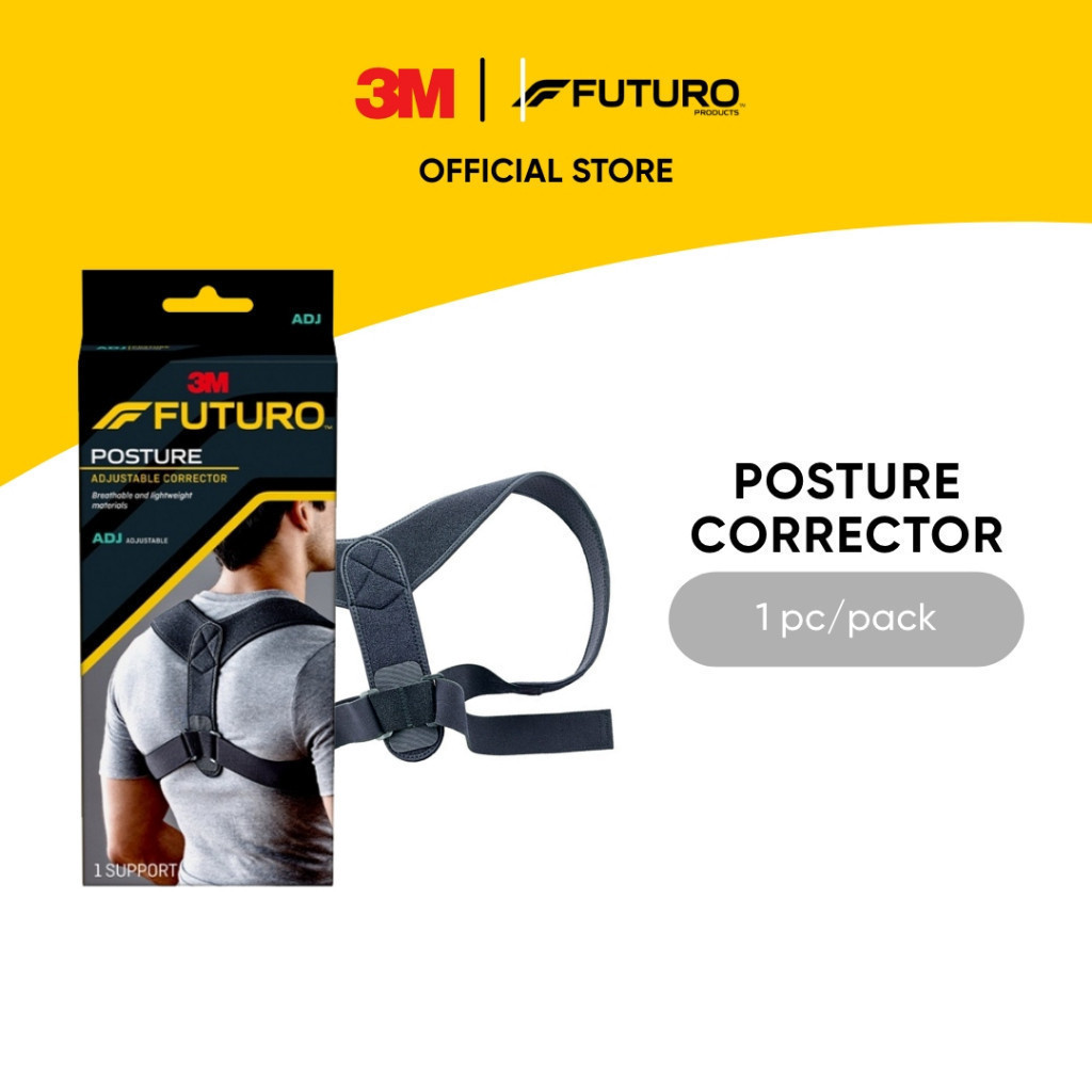 3M™ Futuro™ Adjustable Posture Corrector, 46832ENR, 1 pc/pack, One Size ...
