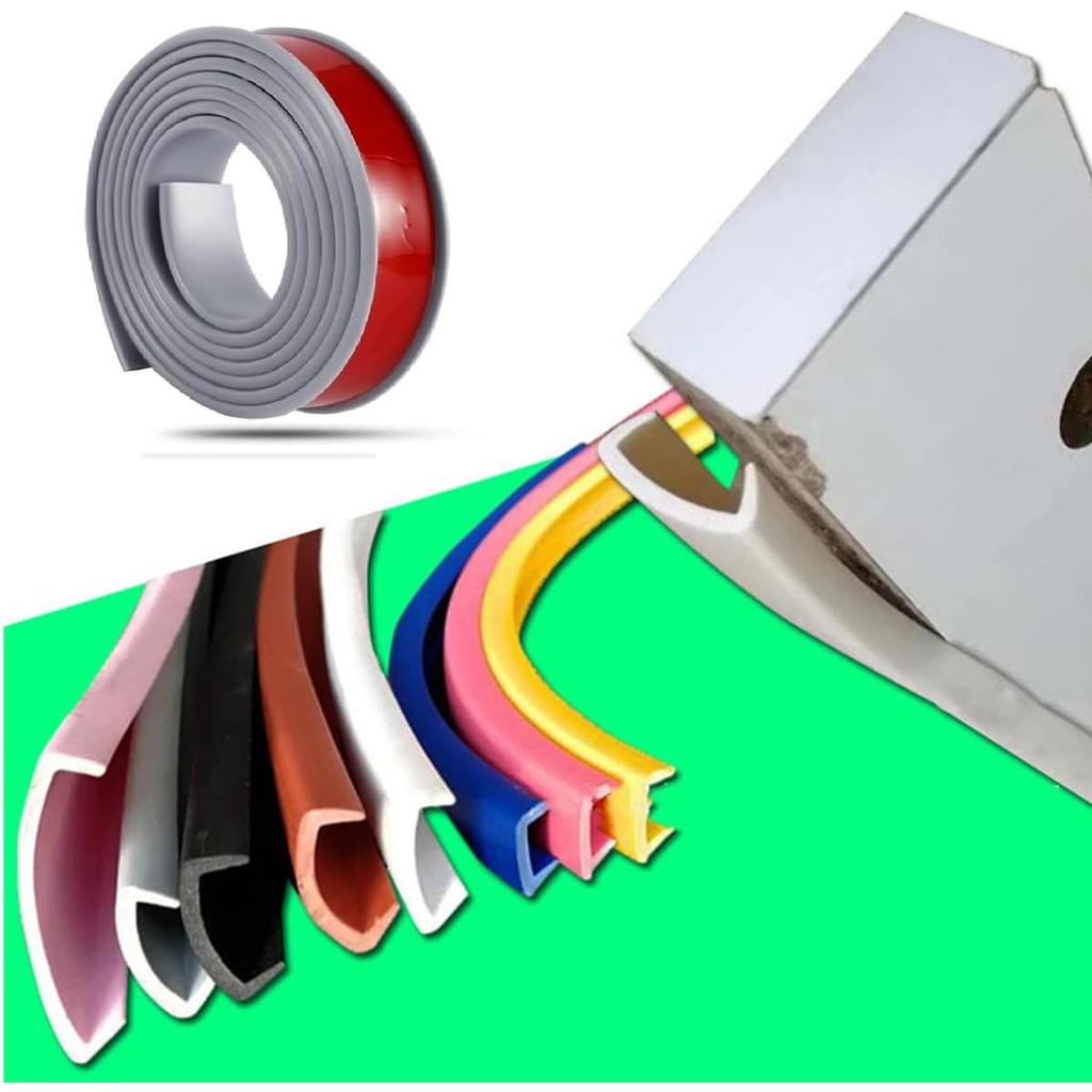 Furniture Banding U-Shaped TPE Edge Guard Strips, Wooden Board Edging ...