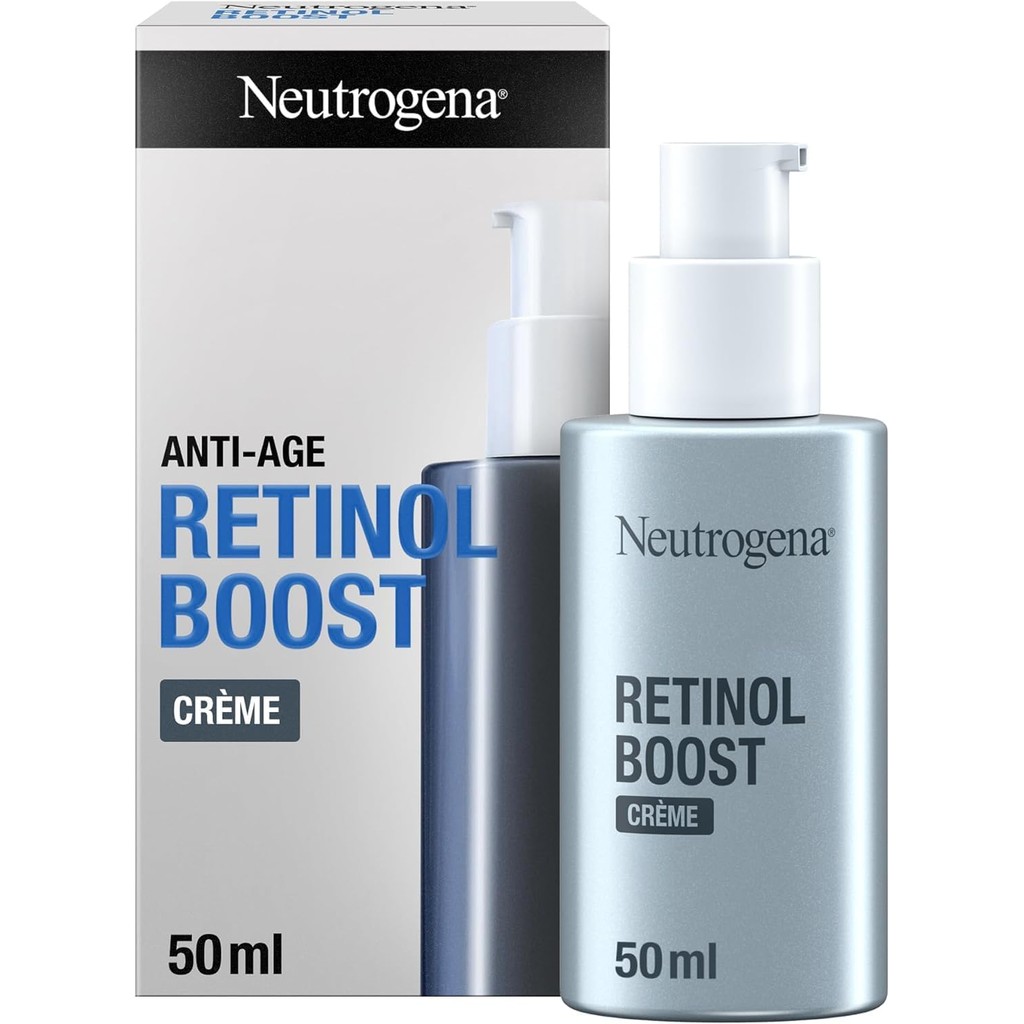 Neutrogena | Retinol Boost Anti-Aging Cream (50 ml Pump Bottle) – Face ...