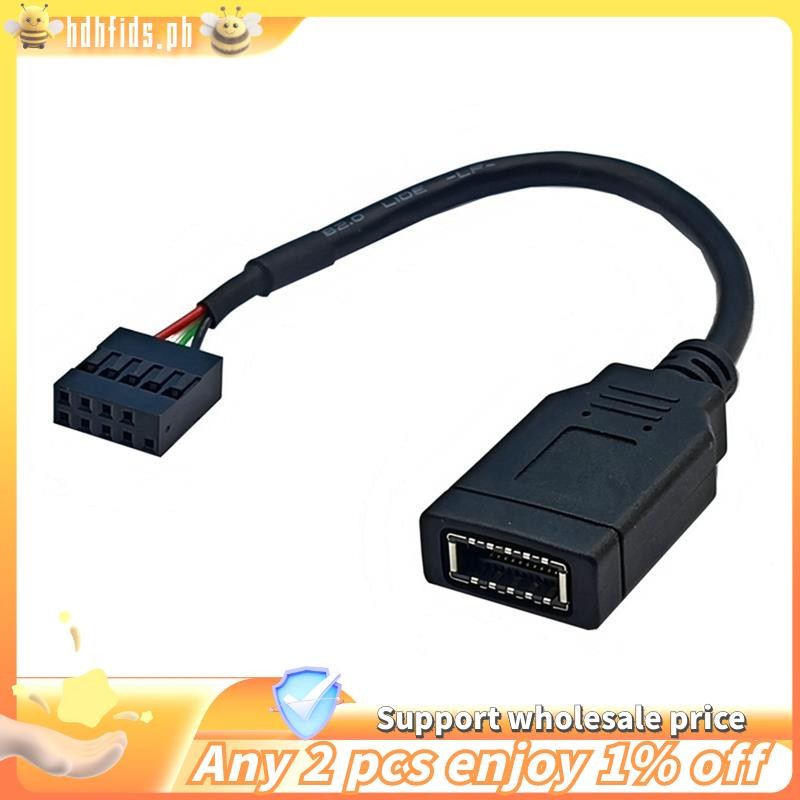 USB 9PIN to TYPE-E Adapter Cable USB 9PIN to TYPE-E Cable USB Front ...