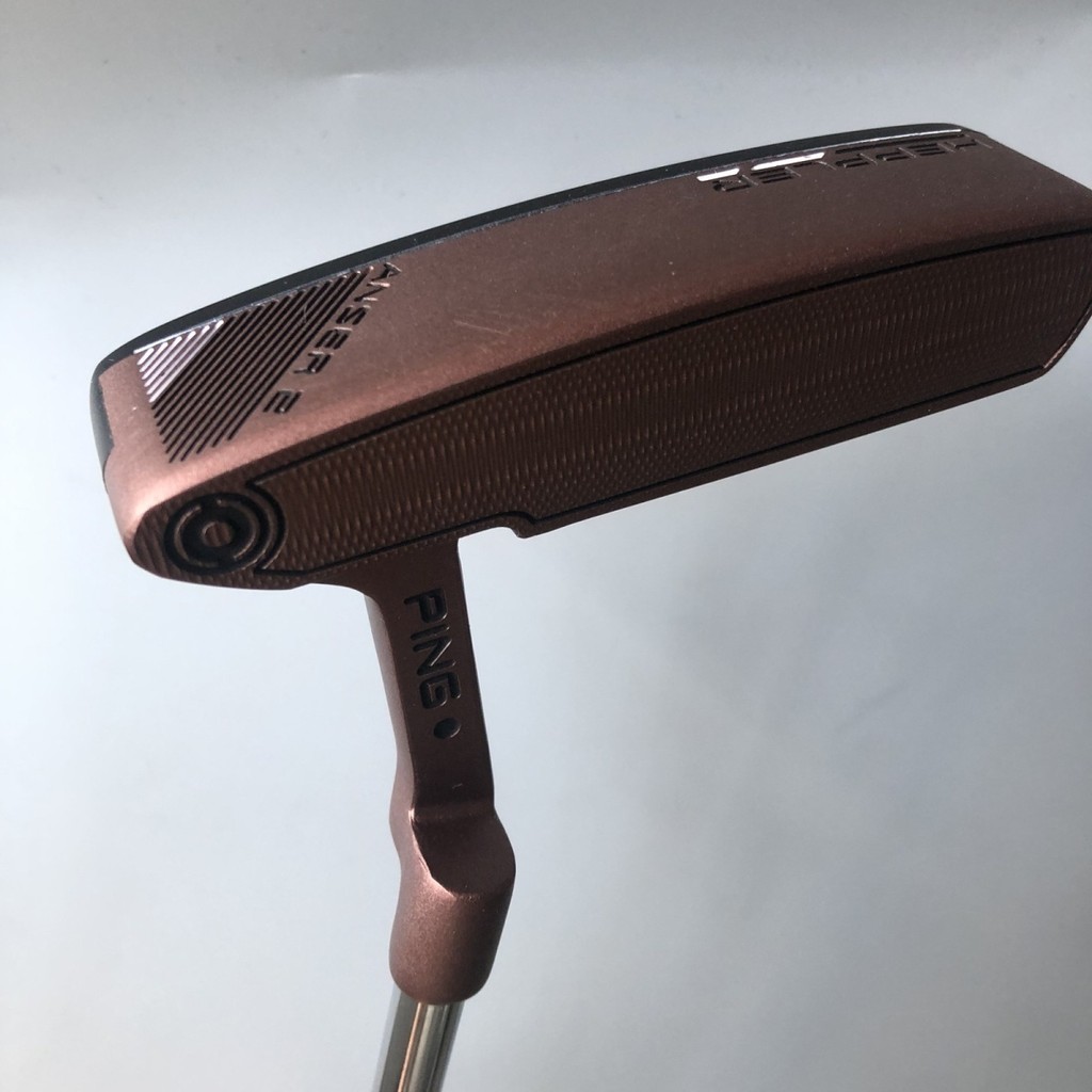 Golf Club putter Flat Word ANSER Straight Male PING Bronze putter ...