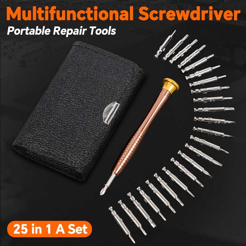 25 in 1 Multifunctional Screwdriver Set Repair Tool Set Precision Screw ...