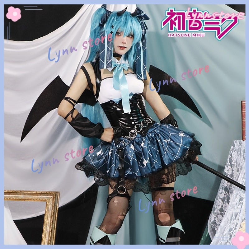 Hatsune Miku x Rascal the Raccoon Cosplay Dress Wig Shoes Suit MIKU ...