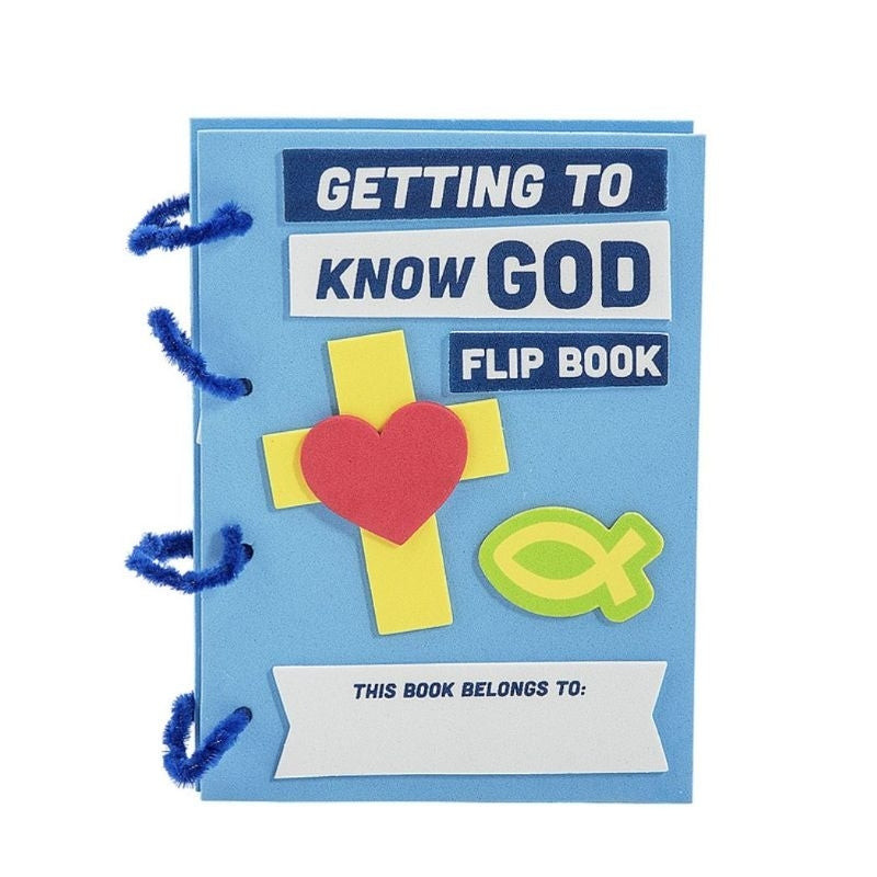 "God Is..." Flip Book Craft Kit | Christian Bible Kids Activity ...