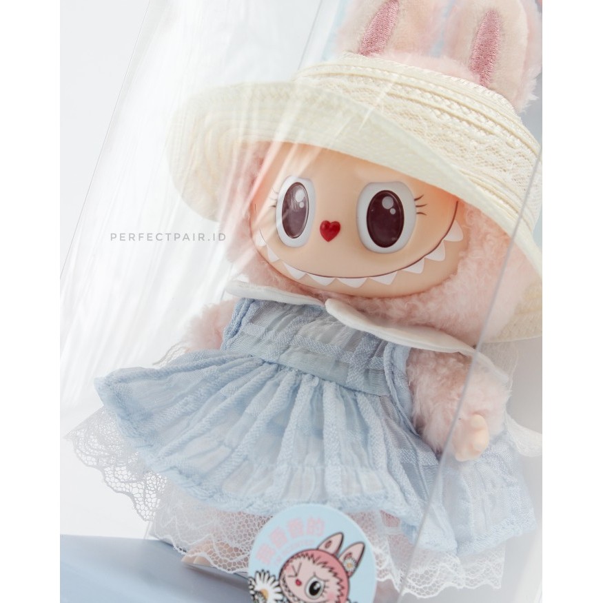 Pop Mart Labubu Mokoko The Blue Diamond Plush Doll Pendant 100% ...