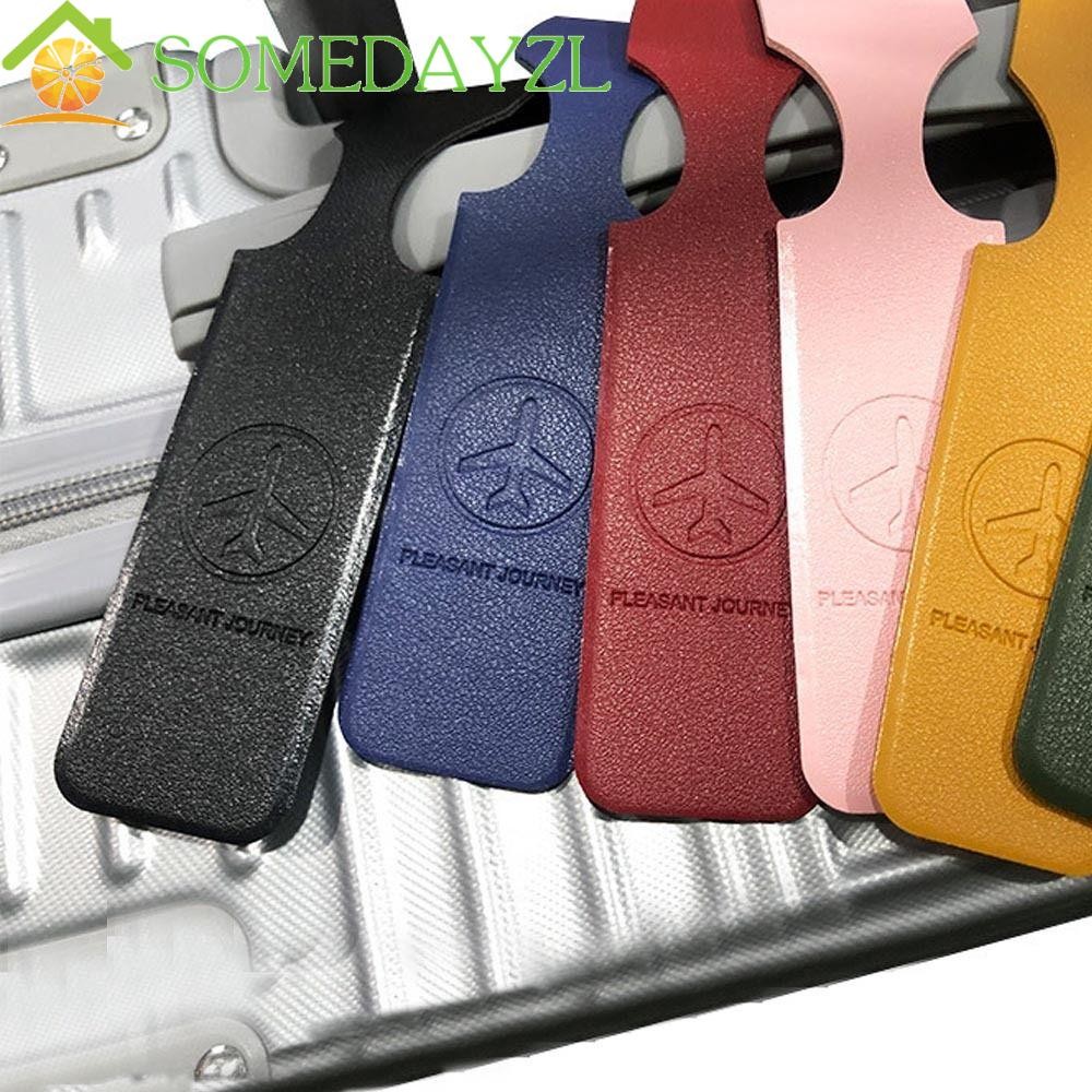 SOMEDAYMX Travel Luggage Tag Colorful Soft Handbag Label Holiday Travel ...