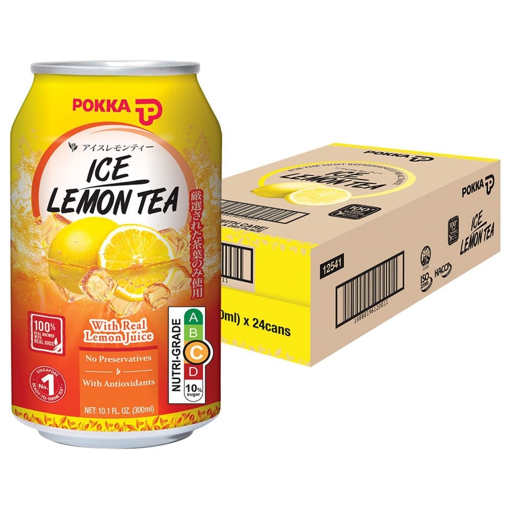 [GreenshineSg] Pokka Ice Lemon Tea 300ML x 24 Carton | Shopee Singapore