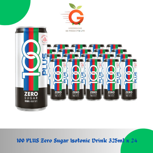 100 PLUS Zero Sugar Isotonic Drink (325ml x 24) Carton | Shopee Singapore