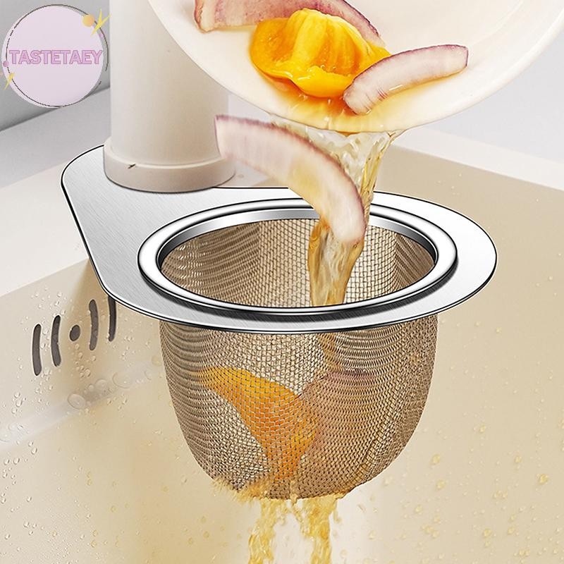 TEAY 1 PCS Swan Sink Strainer Basket Stainless Steel Corner Sink ...