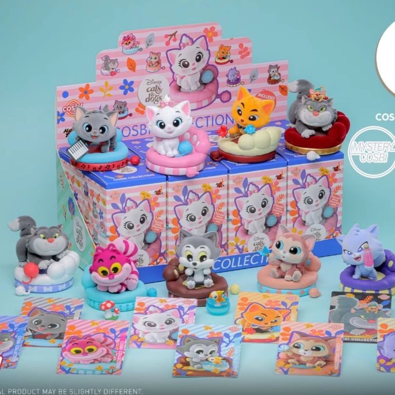 My Blind Box HotToys Disney Cat Party COSBI Blind Box Mini Doll Figure ...