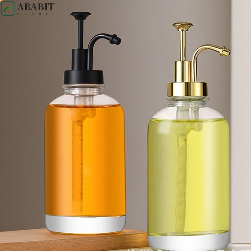 ABABIT 16 Oz Coffee Syrup Dispenser, Upgraded Pump Precise Dispensing ...