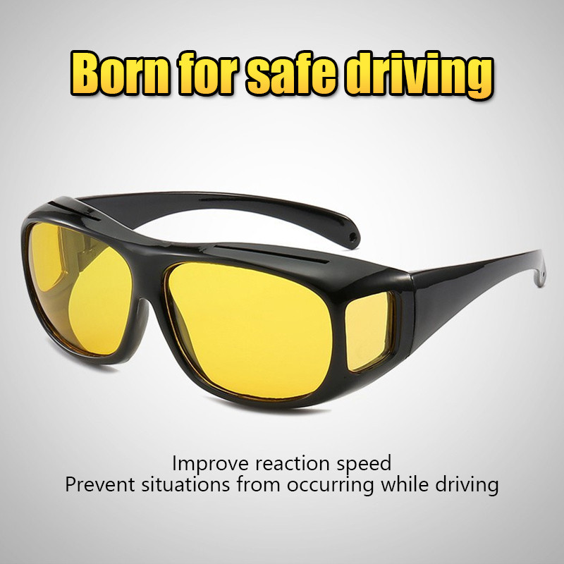 GMARTY Night Vision Sunglasses Car Night Driving Glasses Driver Goggles ...