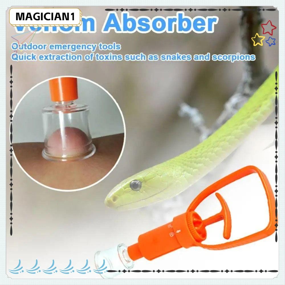MAGICIAN1 Outdoor Venom Extractor, Outdoor Tools Venom Vacuum Suction ...