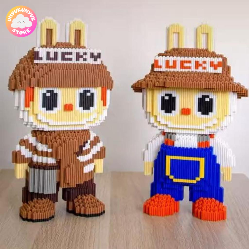 Nano Blocks The Monster Exciting Labubu Toffee Series 3D Model ...